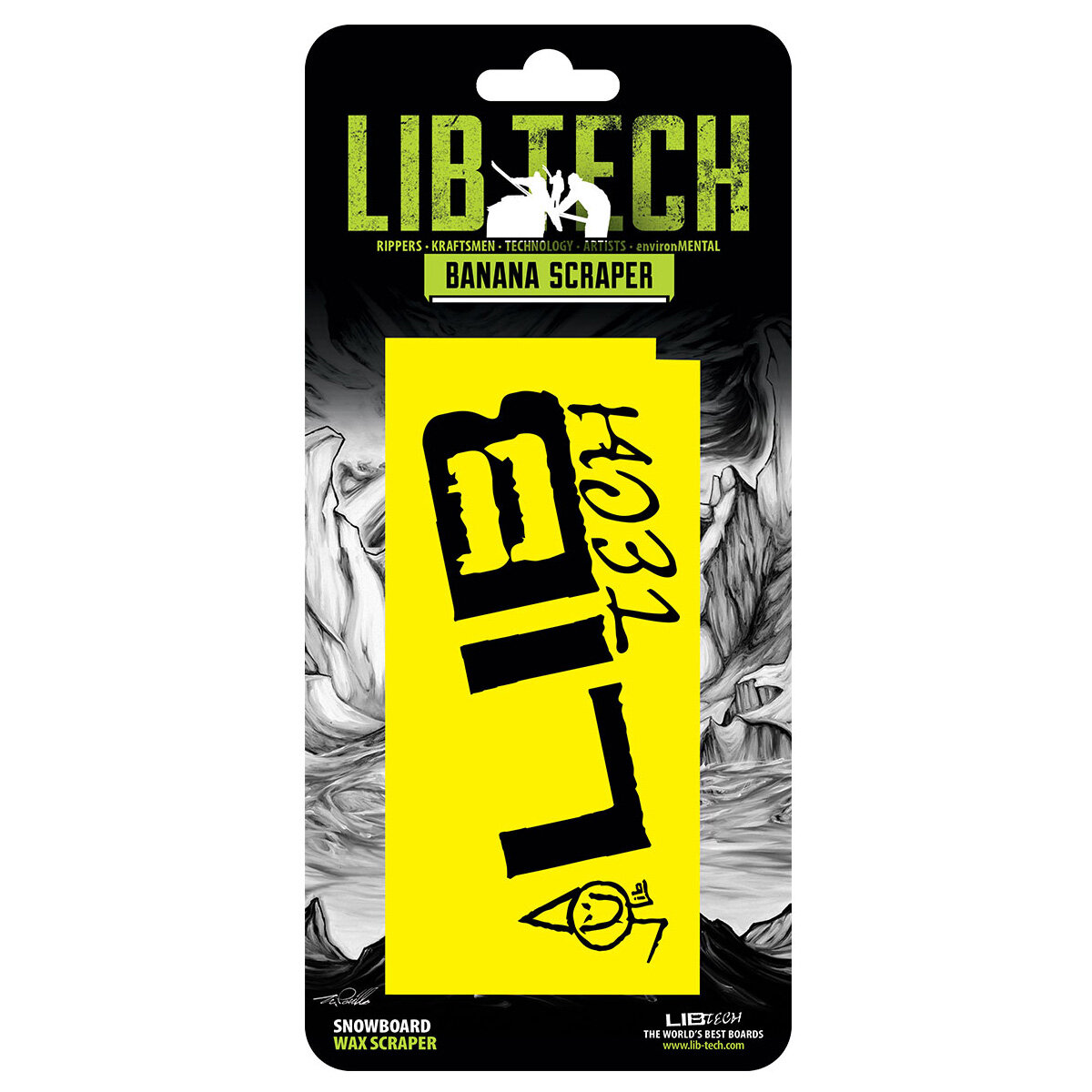 Lib Tech BANANA WAX SCRAPER - powderforce.com Snowboardshop | Snowboard