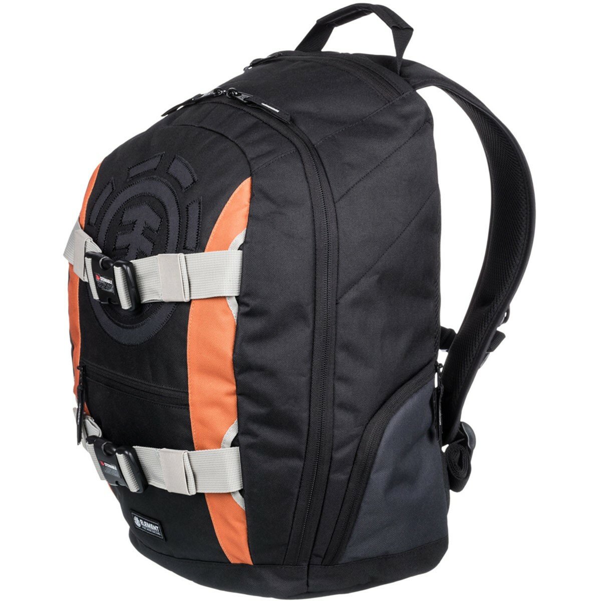 Element MOHAVE 30 Liter Flint Black (Black/Orange) - powderforce.com Sn